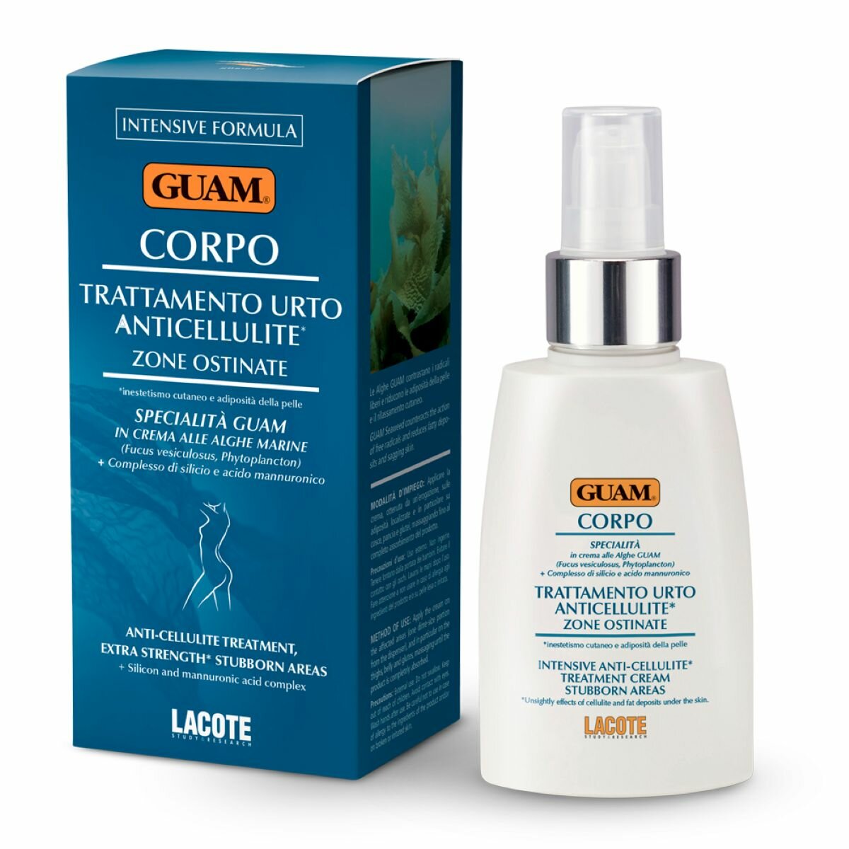 Гуам CORPO Крем интенсивный для поздних стадий целлюлита, 100 мл (0599) / GUAM CORPO Cream