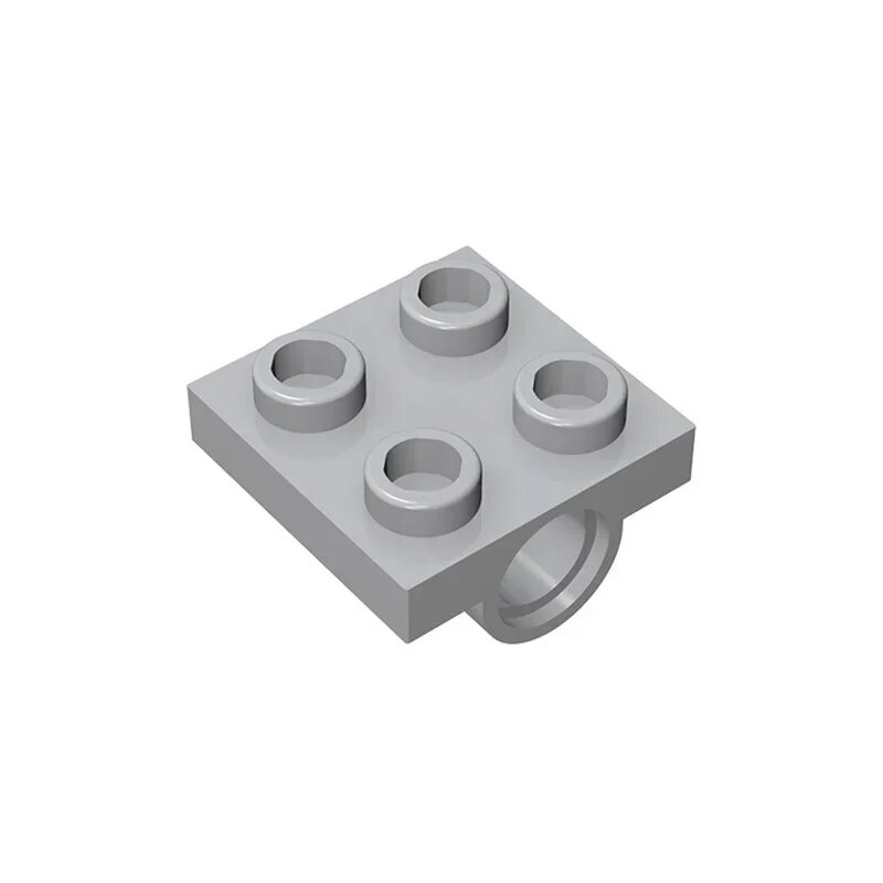 Серый LEGO 2x2 с креплением, 194-light grey