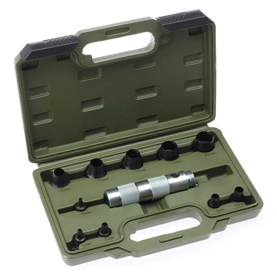 Набор просечек со сменными насадками 11 предм, в кейсе 376511