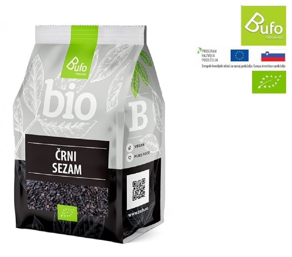 Семена кунжута черного Bufo Словения 200г