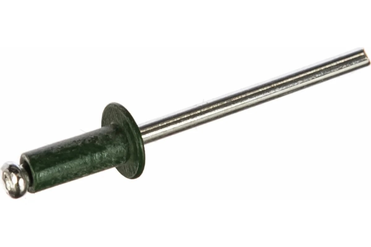 Доброга вытяжная заклепка 4,0x10 мм, 100 шт, RAL 6002 Светло-зеленый, ТД-00004411