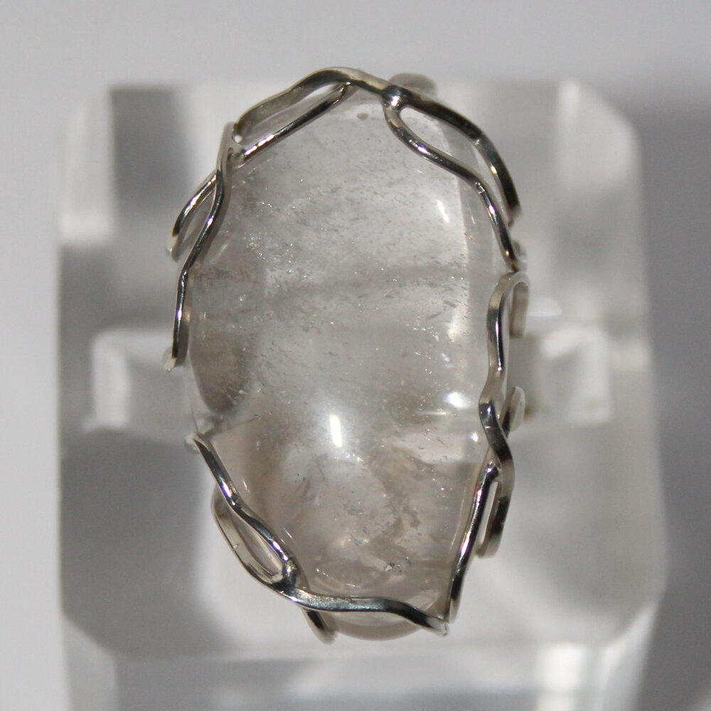 Кольцо наборное True Stones, горный хрусталь