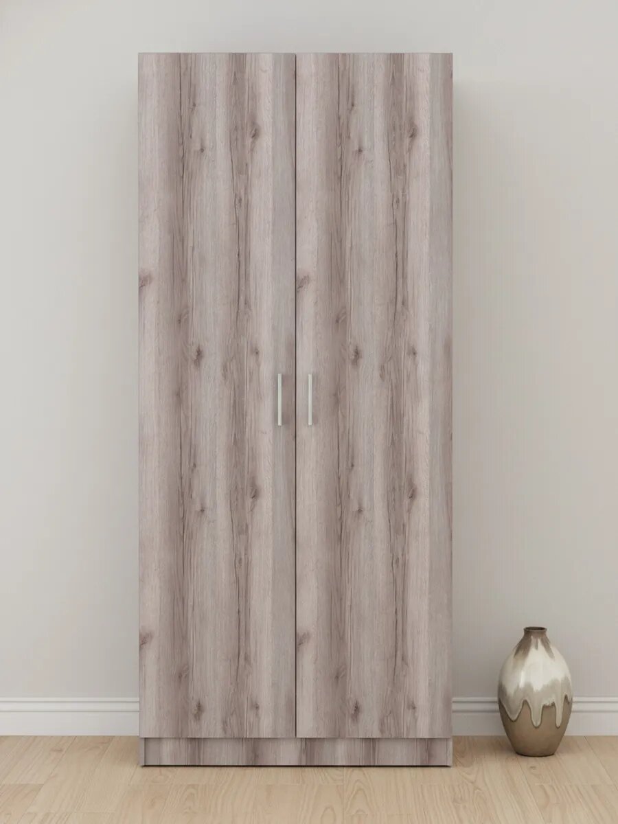 Шкаф FRESTER деревянный с полками для одежды распашной в спальню, от производителя