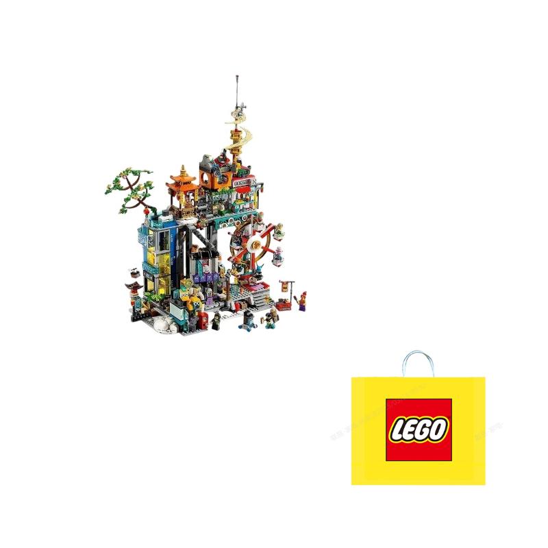 LEGO Little Monkey King Collection TEN THOUSAND Cities Конструкторы 2330 шт Включает 15 шт Фигурок 80054