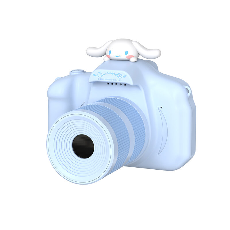 Цифровая камера детская EMIE X12 Sanrio Kuromi и Cinnamoroll, цвет: cinnamoroll, компактная, длиннофокусный объектив