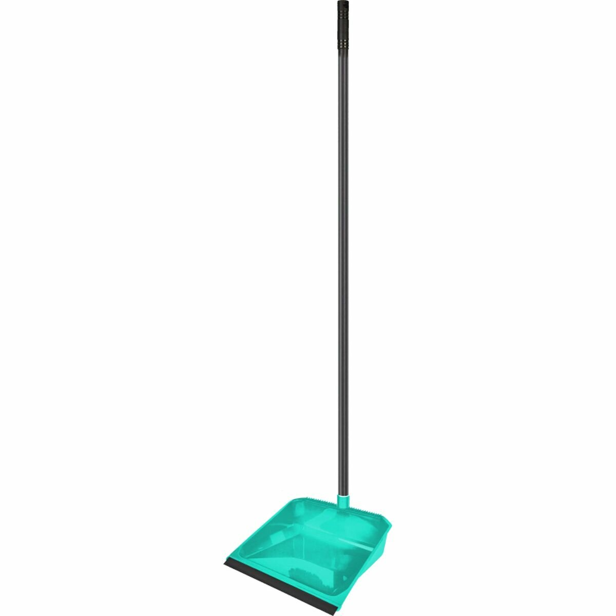 Совок с высокой ручкой и кромкой Disco аквамарин (2316976)