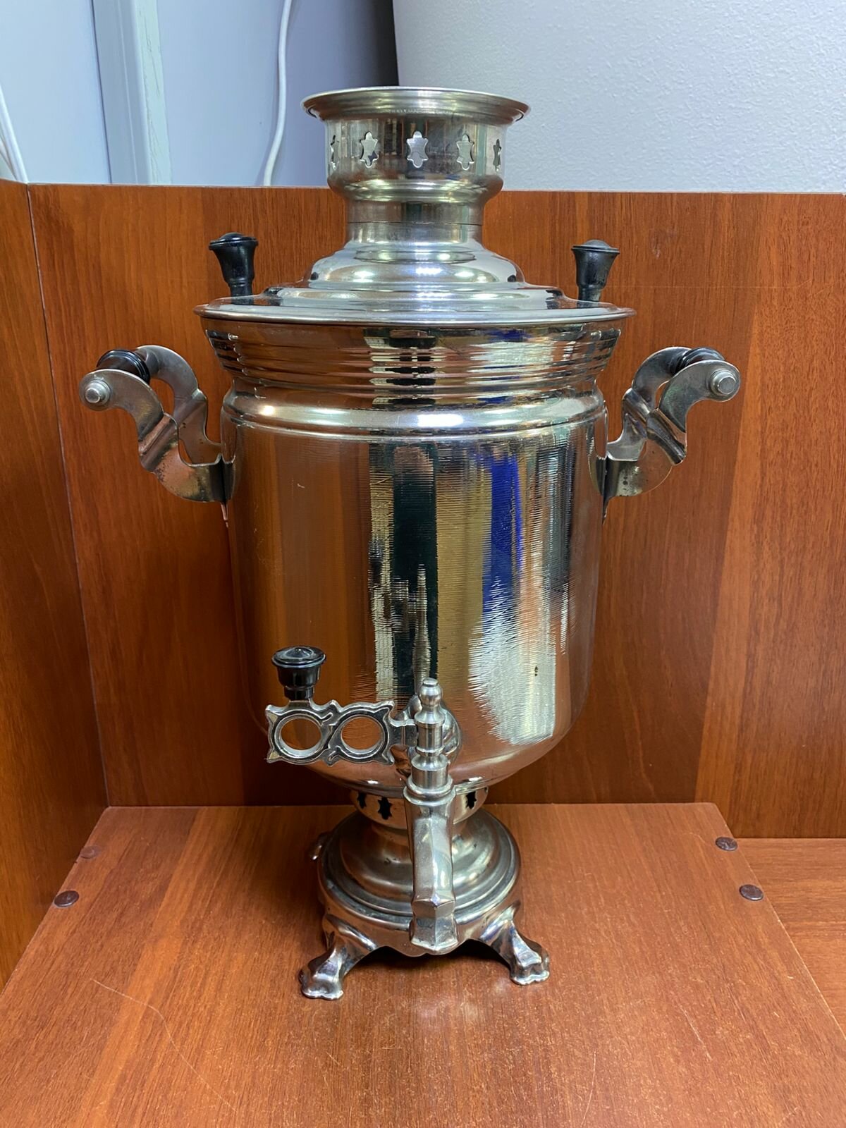 Угольный Самовар жаровой, Банка ЗШВ 1977 год СССР, объем 5 литров Новый с хранения! Редкость!