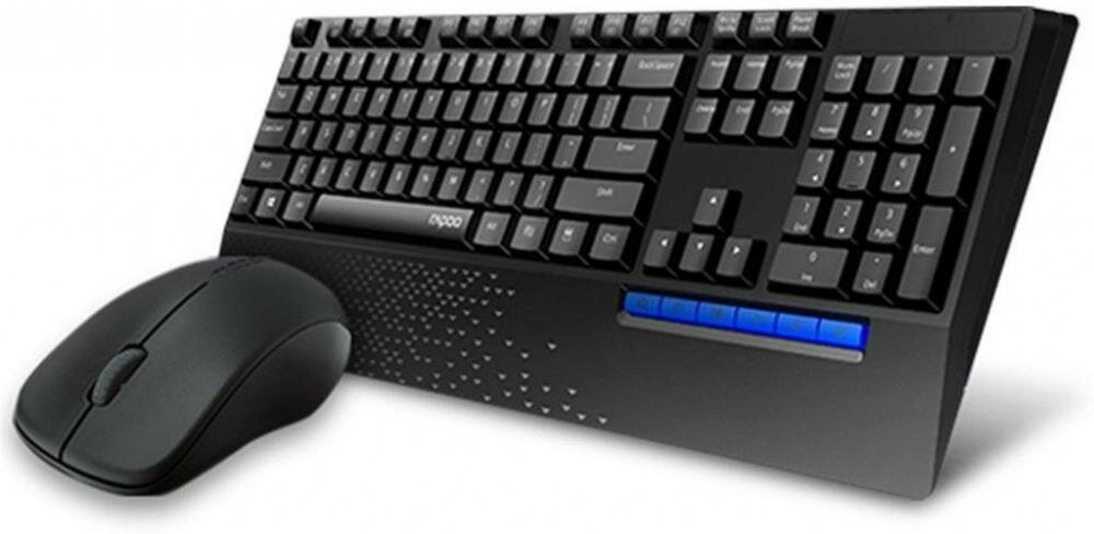 Клавиатура + мышь Rapoo X1960 черный