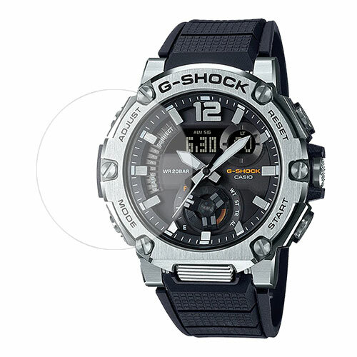 Скрин Мобайл защитный экран для часов Casio GST-B300S-1A из гидрогелевая плёнка прозрачная