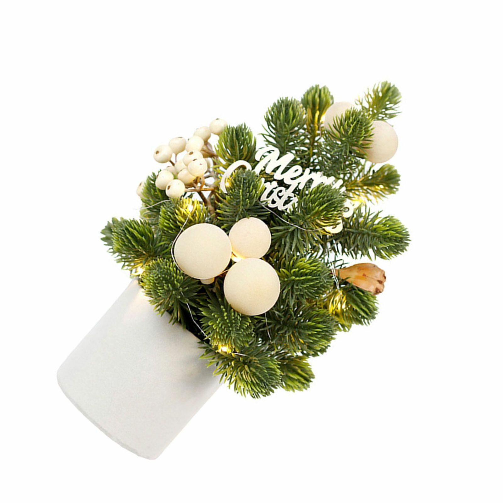 Безопасные пластиковые сосновые шишки с теплым белым светом для украшения интерьера