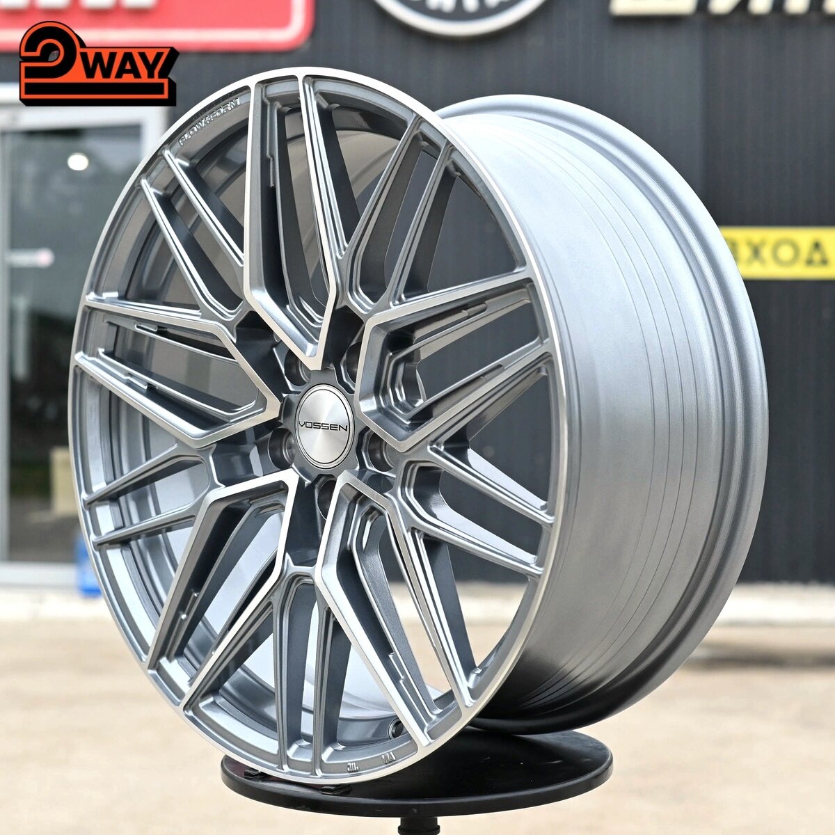 Комплект литых дисков R18 Vossen HF7 Стиль 8.0J ET38 5*108 Графит ФЗ (G059)