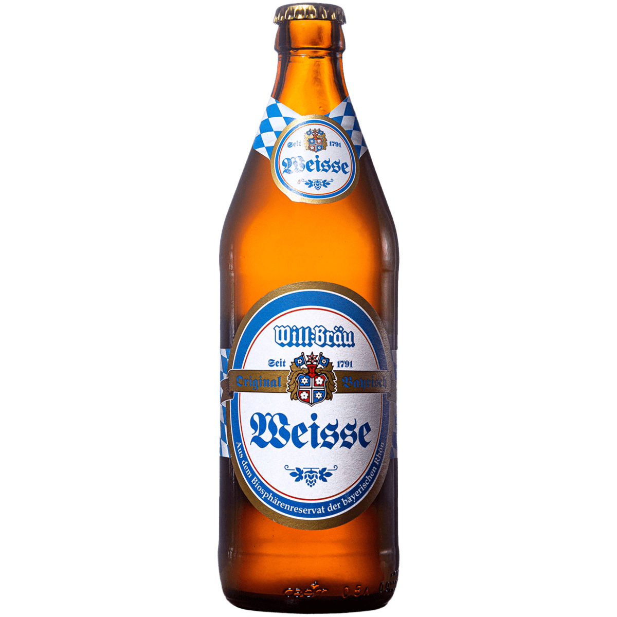 Пиво Will-Brau Hefe Weizen светлое 0,5 л