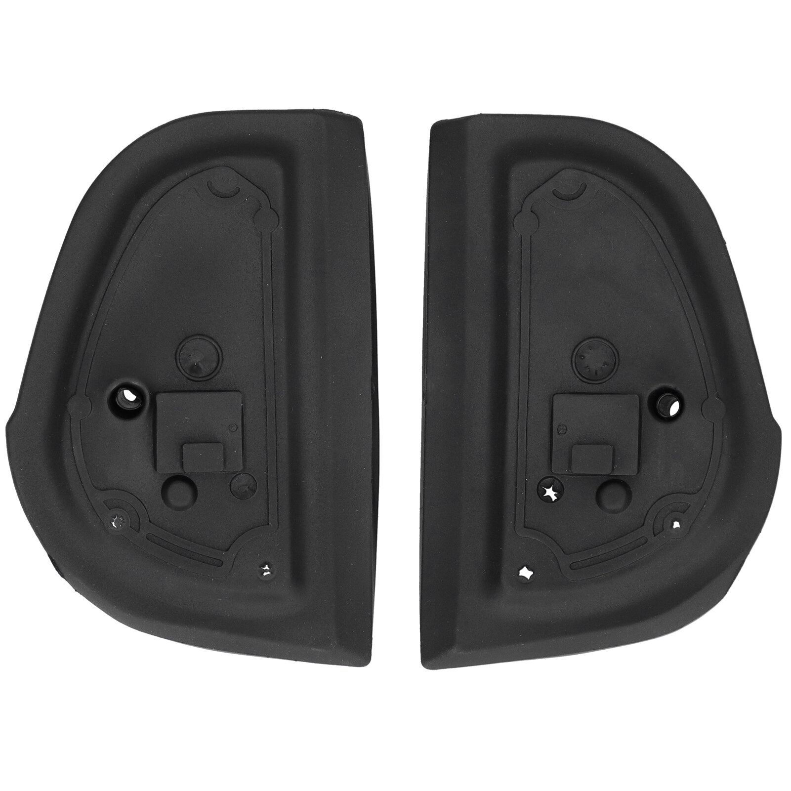 Резиновые уплотнители зеркала для Mercedes Benz W140 W210 W202, комплект из 2 шт, оригинальный номер 2108106316 2108106416