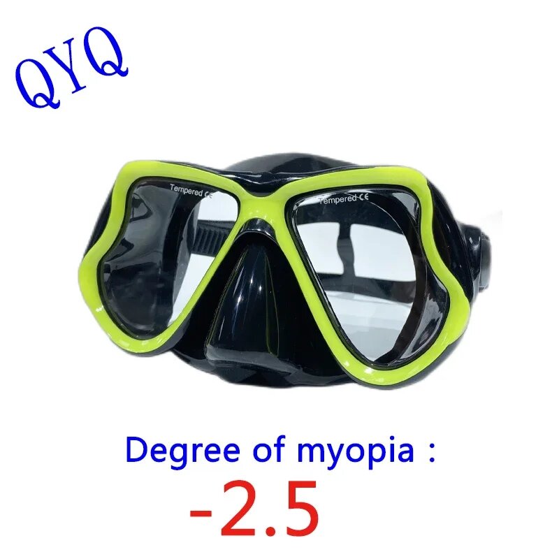 Маска для снорклинга QYQ, -2.5