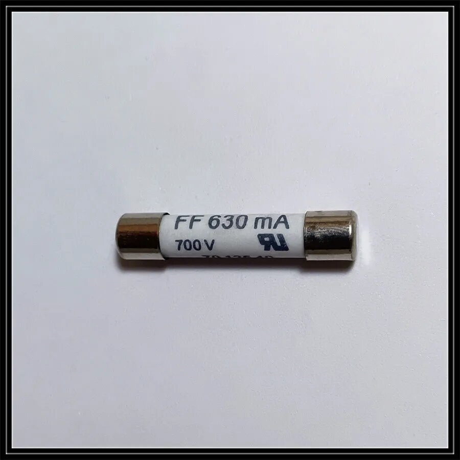 10 шт. FF 630mA 700V 6,3x32mm 7012540 плавкий предохранитель мультиметра трубчатый предохранитель