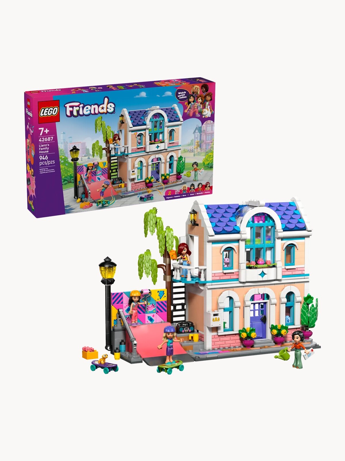 Конструктор LEGO Friends 42687 Семейный дом Лианн, 7+, 946 дет.