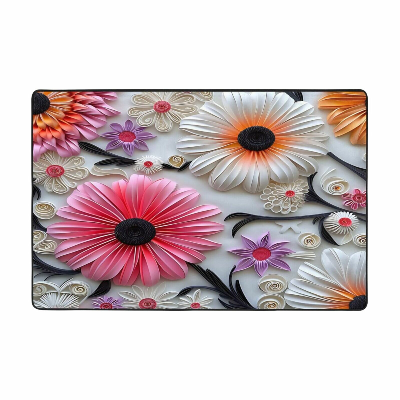 Ковер безворсовый，ковер в детскую，ковер в прихожую，ковер в гостиную，ковер прикроватный，ковер в детскую комнату 60x91cm