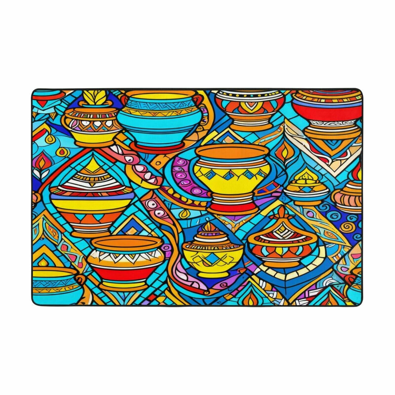 Ковер безворсовый，ковер в детскую，ковер в прихожую，ковер в гостиную，ковер прикроватный，ковер в детскую комнату 60x91cm