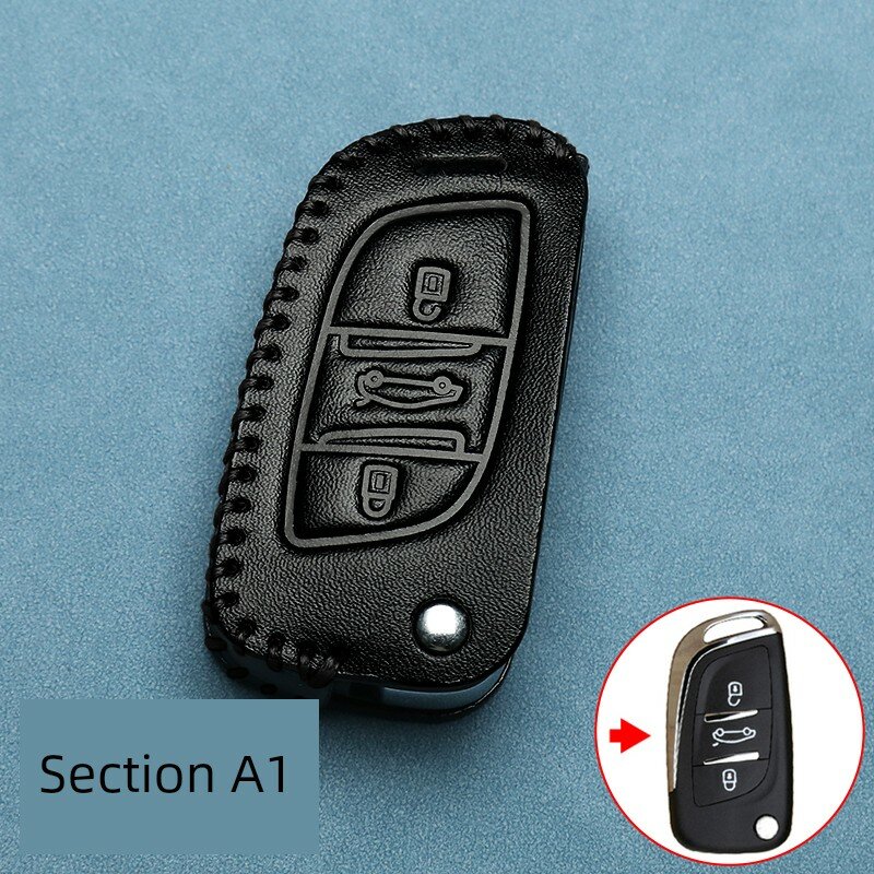 Складной чехол для ключей A1 с номером от потери для автомобильных пультов