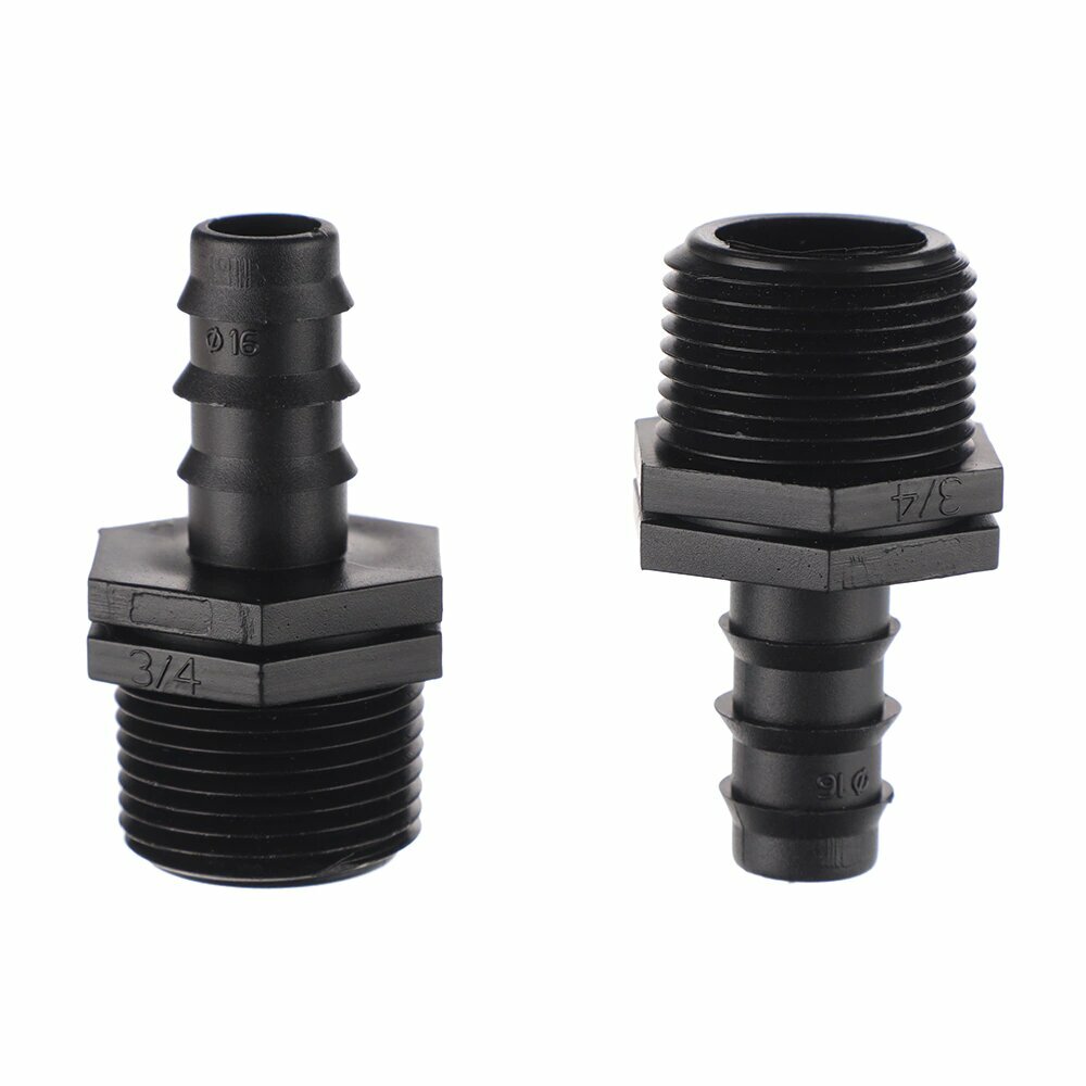 Патрубок для капельной трубки 3/4" системы капельного полива Masterprof 2 шт