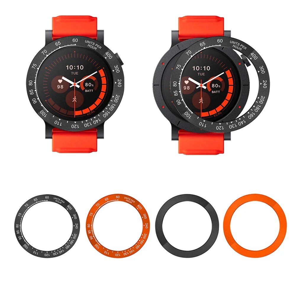 Безель DR.DESIRE Orange white для CMF Watch 3 Pro — фото 1