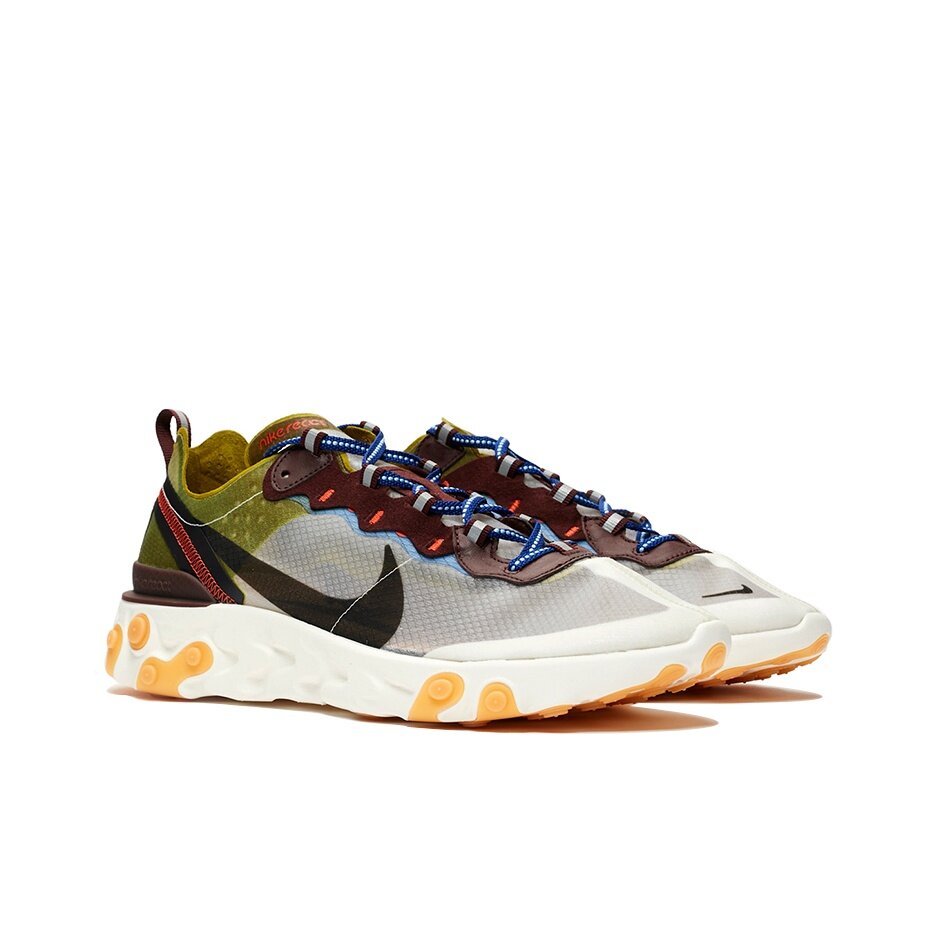 Кроссовки NIKE React Element 87, размер EU 36.5 стопа (23.5CM), green — фото 1