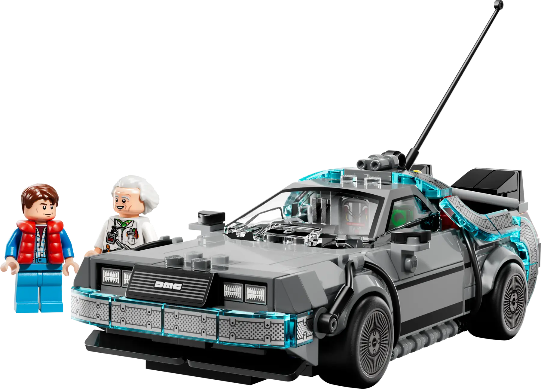 Конструктор LEGO Speed Champions 77256 Машина времени Назад в будущее, 357 дет. — фото 1