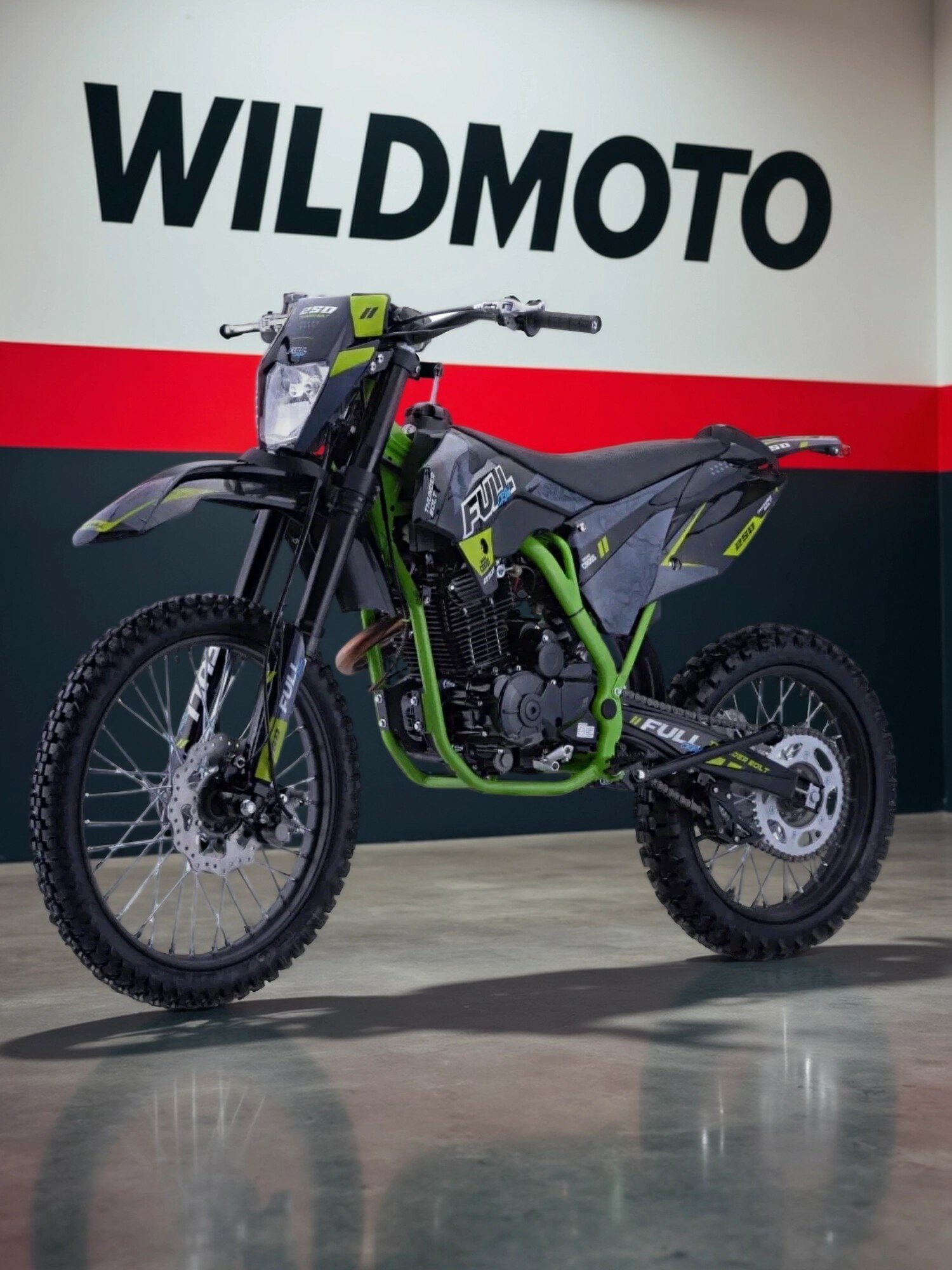 Мотоцикл эндуро FullCrew Thunderbolt PR250 21/18 PR250 ZS172FMM с ❗балансирным валом, 5 передач.