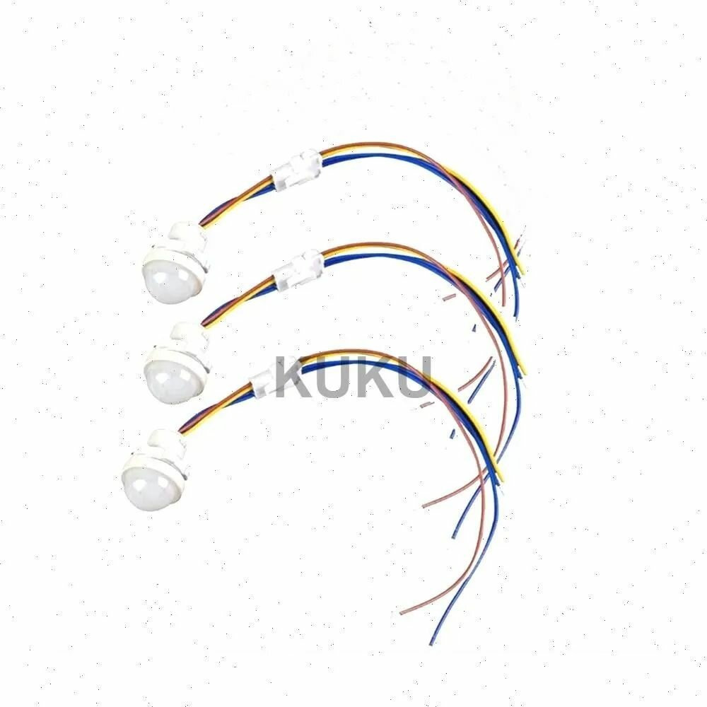 3 шт. Датчик движения, выключатель света, PIR Smart Detection AC110-240V, потолочный или настенный выключатель