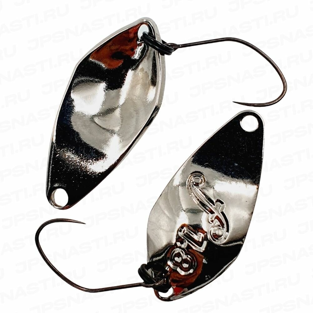 Японская блесна на форель Velvet Arts Forte, 1.8 г, #20 Silver / Форелевые приманки для рыбалки