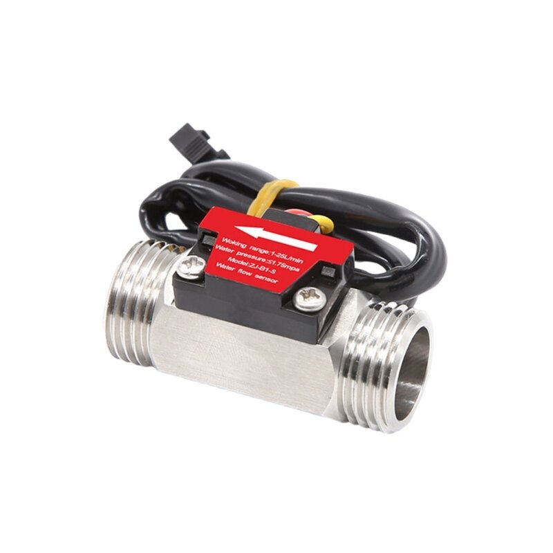 Датчики расхода воды в трубе 1/2 дюйма, Контроль Расходомера из нержавеющей Стали для Ручного Набора инструментов при Обустройстве дома