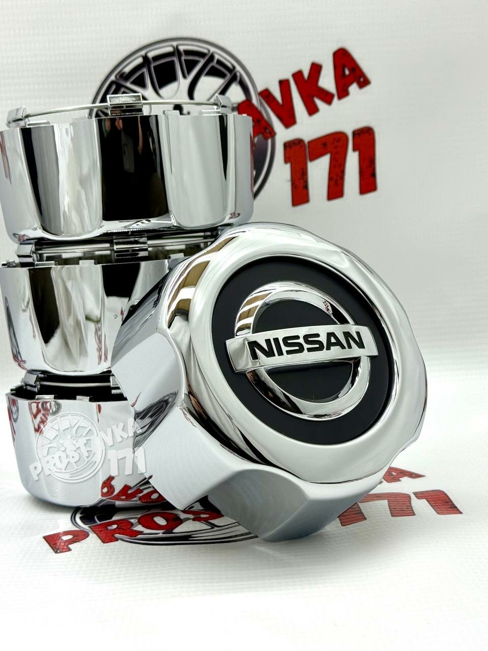 1шт Nissan 129/113/10 (CHR) NS-015 колпачки диска