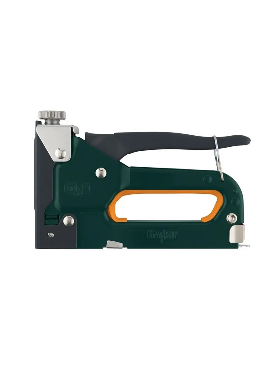 Степлер Варяг 85004, металл, регулировка силы удара, скобы тип 53