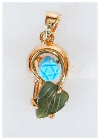 Подвеска, бирюза