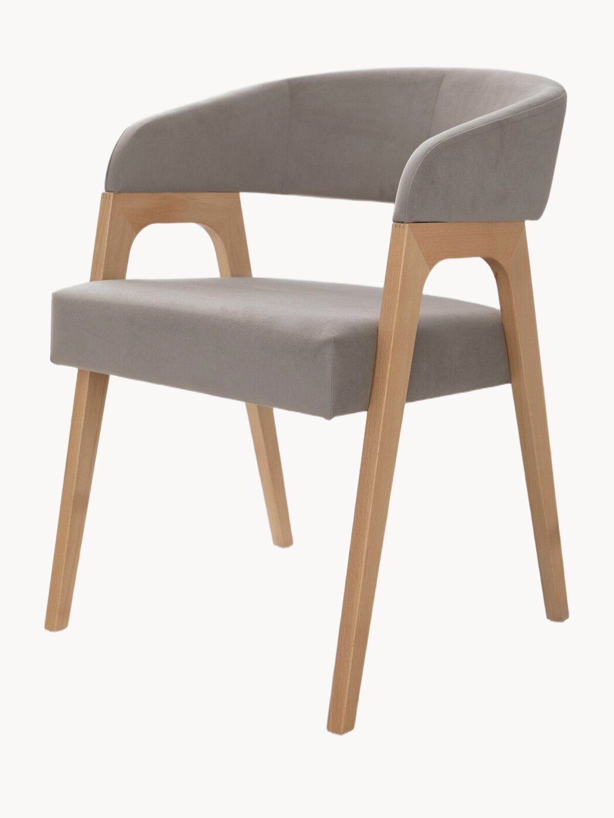 Стулья для кухни, стул кресло Берни, мягкий, со спинкой, обеденный, для гостиной. Bentwood