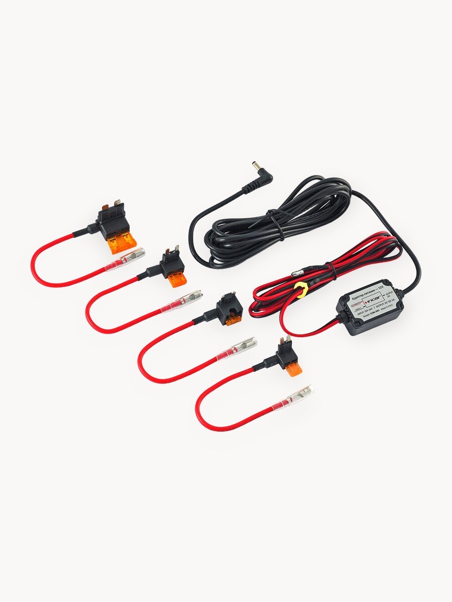 Адаптер подключения видеорегистратора к блоку предохранителей с разъемом DC 3.5 мм