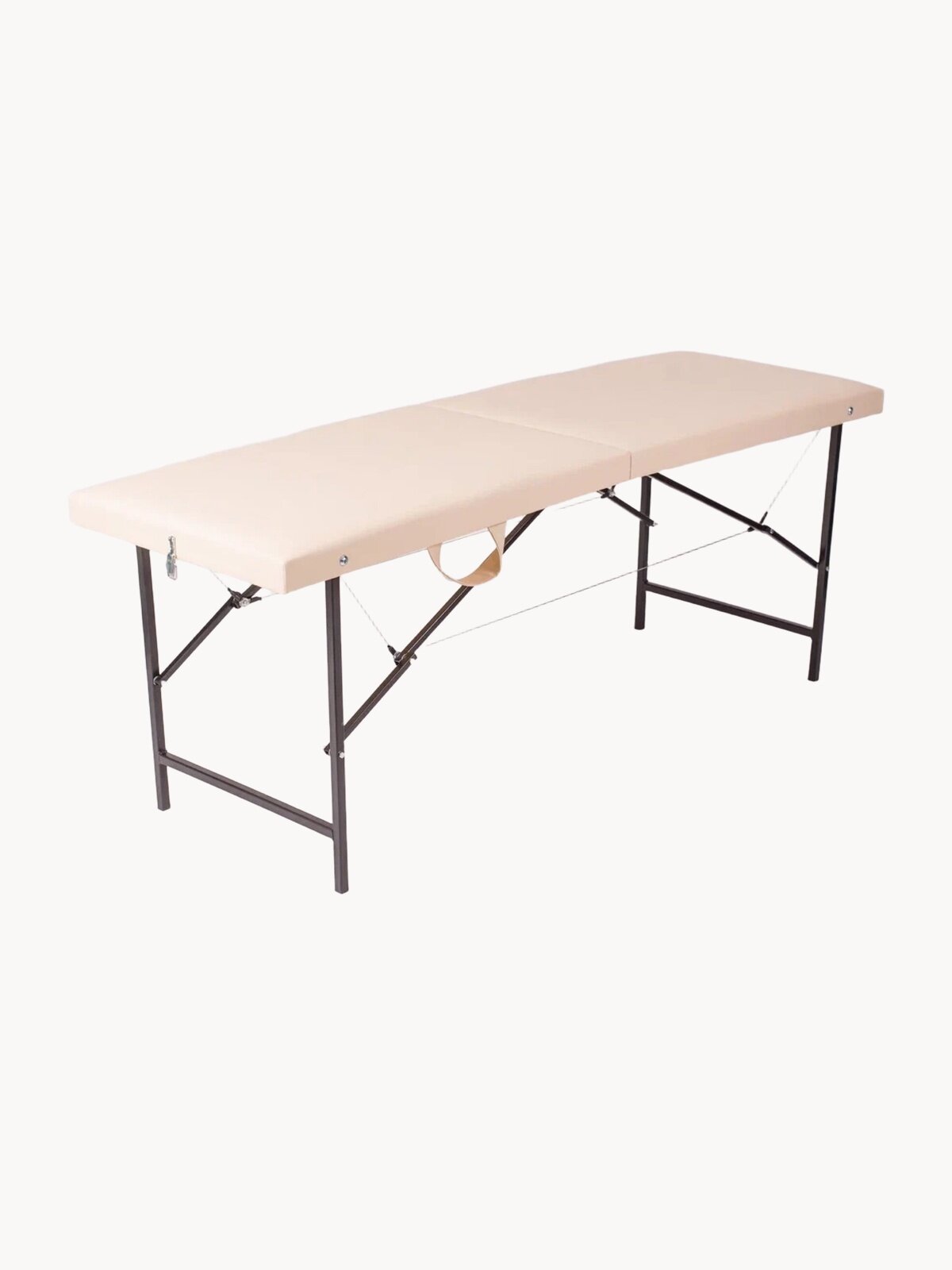 Кушетка складная бежевая