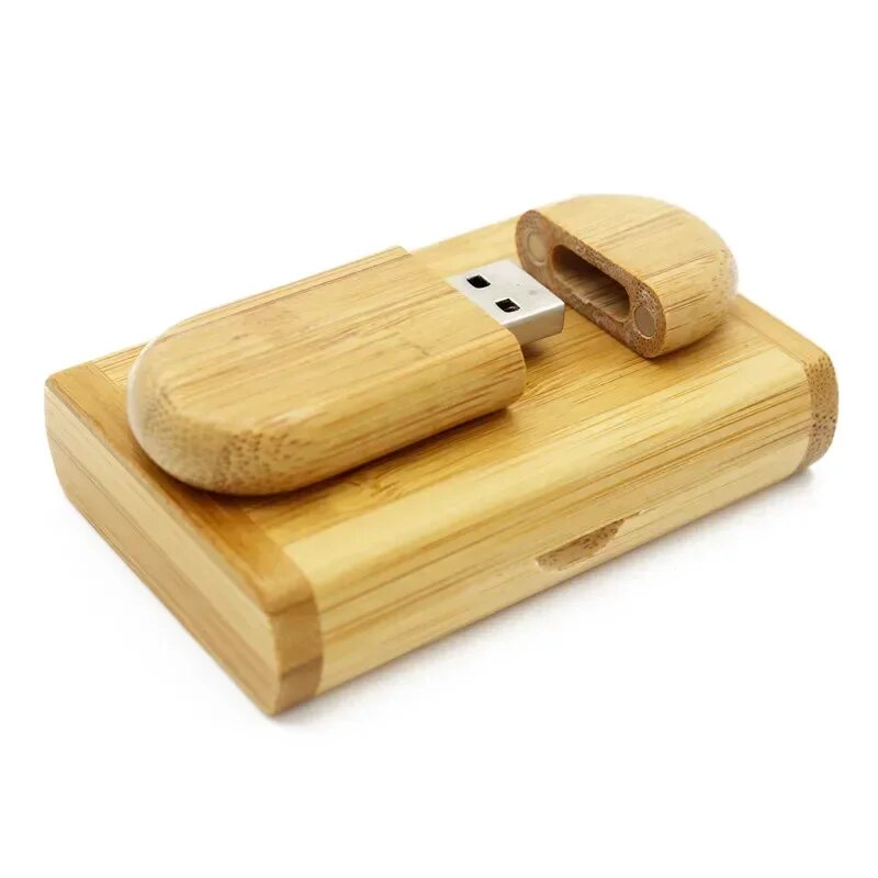 USB-флешка JASTER 16GB, дерево, Carbonized с коробкой