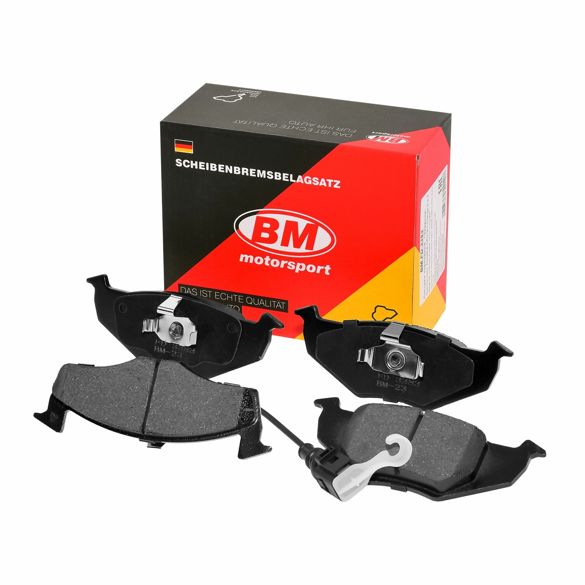 Тормозные колодки дисковые передние BM FD3383 для а/м SEAT, Skoda, Volkswagen