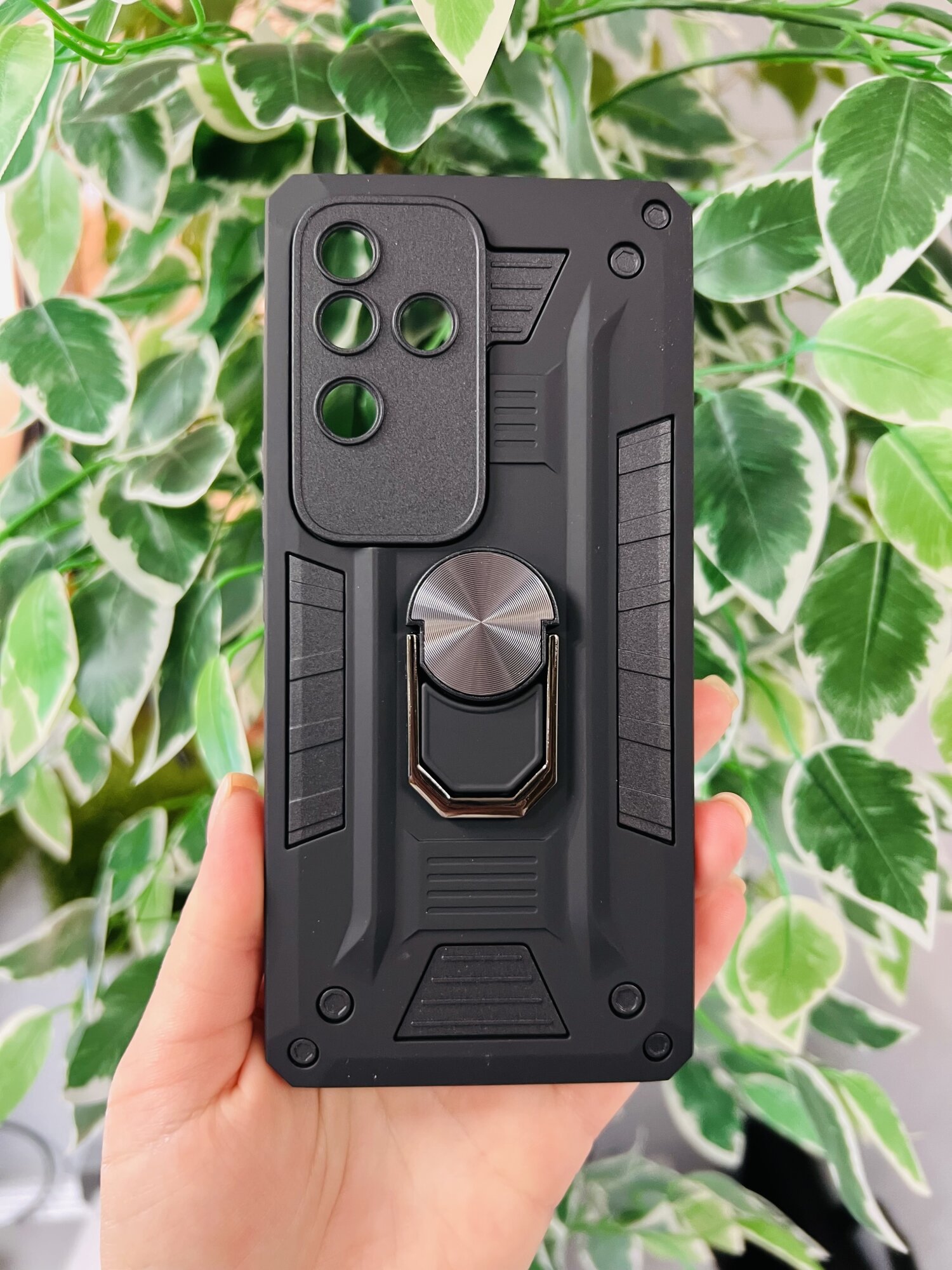 Чехол противоударный military для Vivo V30 и V30 Pro / Виво В30 и В30 Про (Черный)