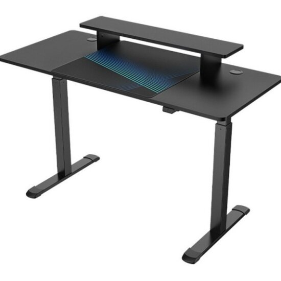 Стол компьютерный Eureka ERK-SM55-B c электрической регулировкой по высоте