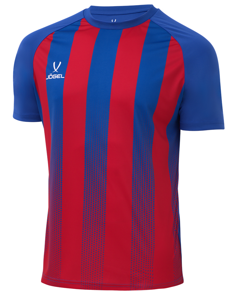 Футболка спортивная Футболка игровая Camp Striped Jersey от Jogel. Детская. Цвет: красный/синий. Размер: XS.
