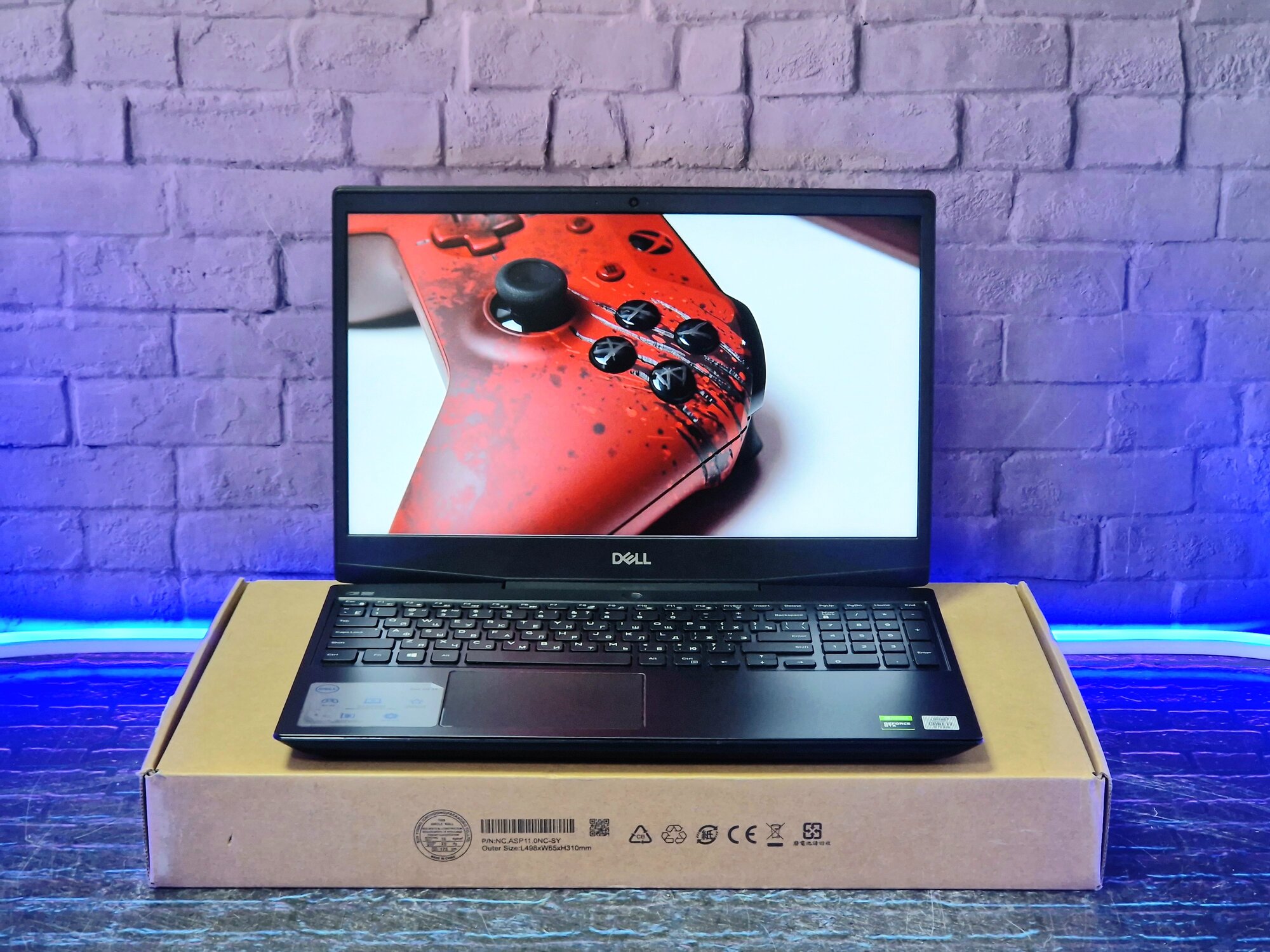 15.6" Ноутбук DELL G5 5500, IPS FHD 120ГЦ, Core i7 10750H, 16 ГБ, SSD 512 ГБ, GeForce GTX 1650Ti , Win10Home, черный