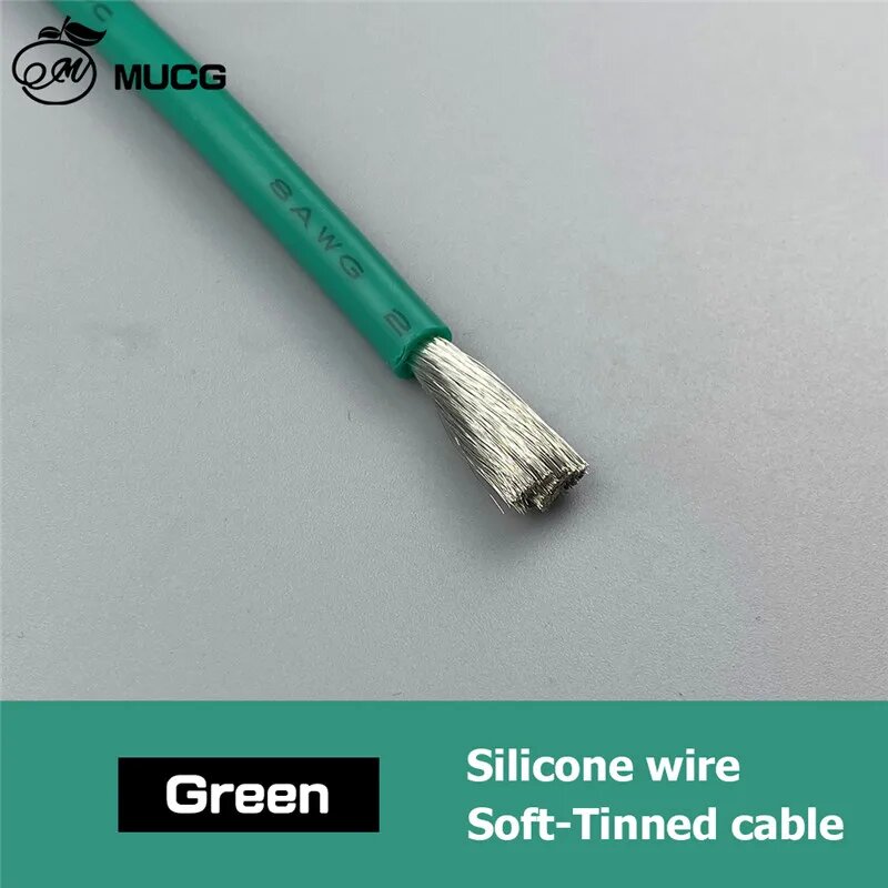 Силиконовый кабель синий Зеленый Желтый Белый провод автомобильные проводы электрические кабели 8awg 10awg 12awg 14awg 18awg 20awg 22awg