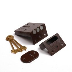 Замок накладной Симеко БИФ-026-1*3