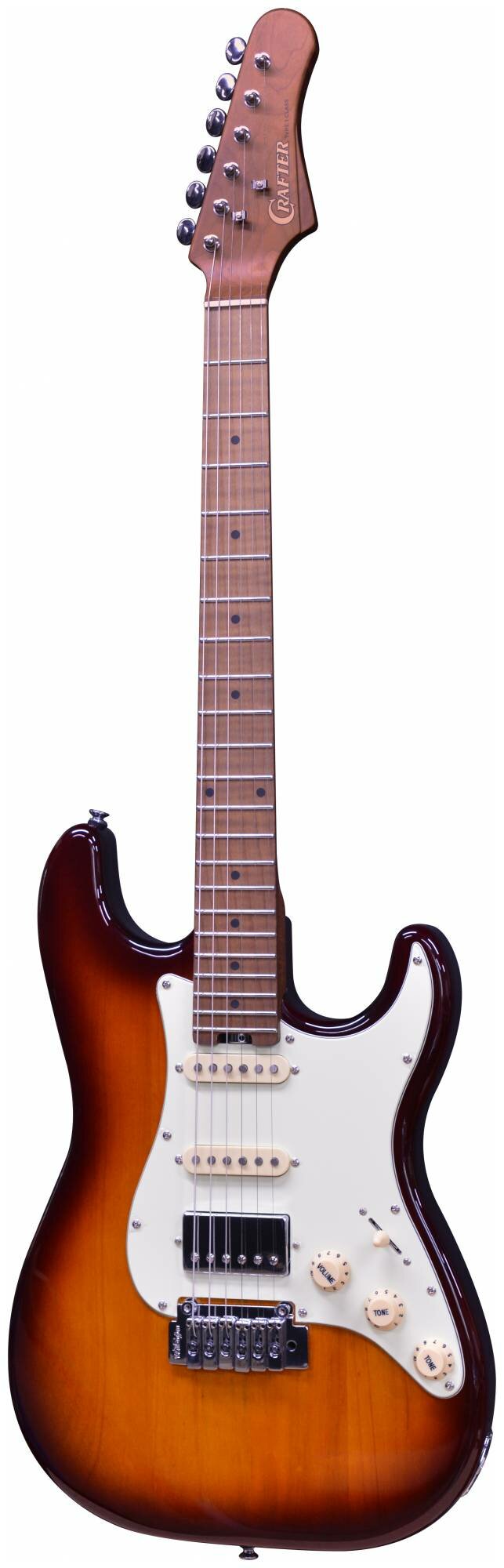 CRAFTER Modern Seoul VVS MP Tobacco Sunburst Электрогитара серия Q3