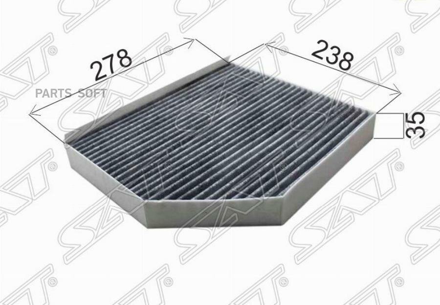 Фильтр салонный Audi A4 00-15 / A5 07-16 SAT ST-8K0 819 439B | цена за 1 шт