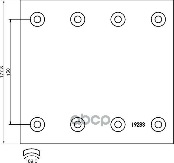 Накладкитормозные Textar арт. 1928310