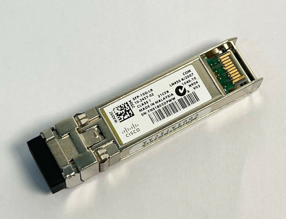 Модуль CISCO SFP-10G-BXD-I Cisco 10GBASE-BX10-D Bidirectional for 10km — фото 1