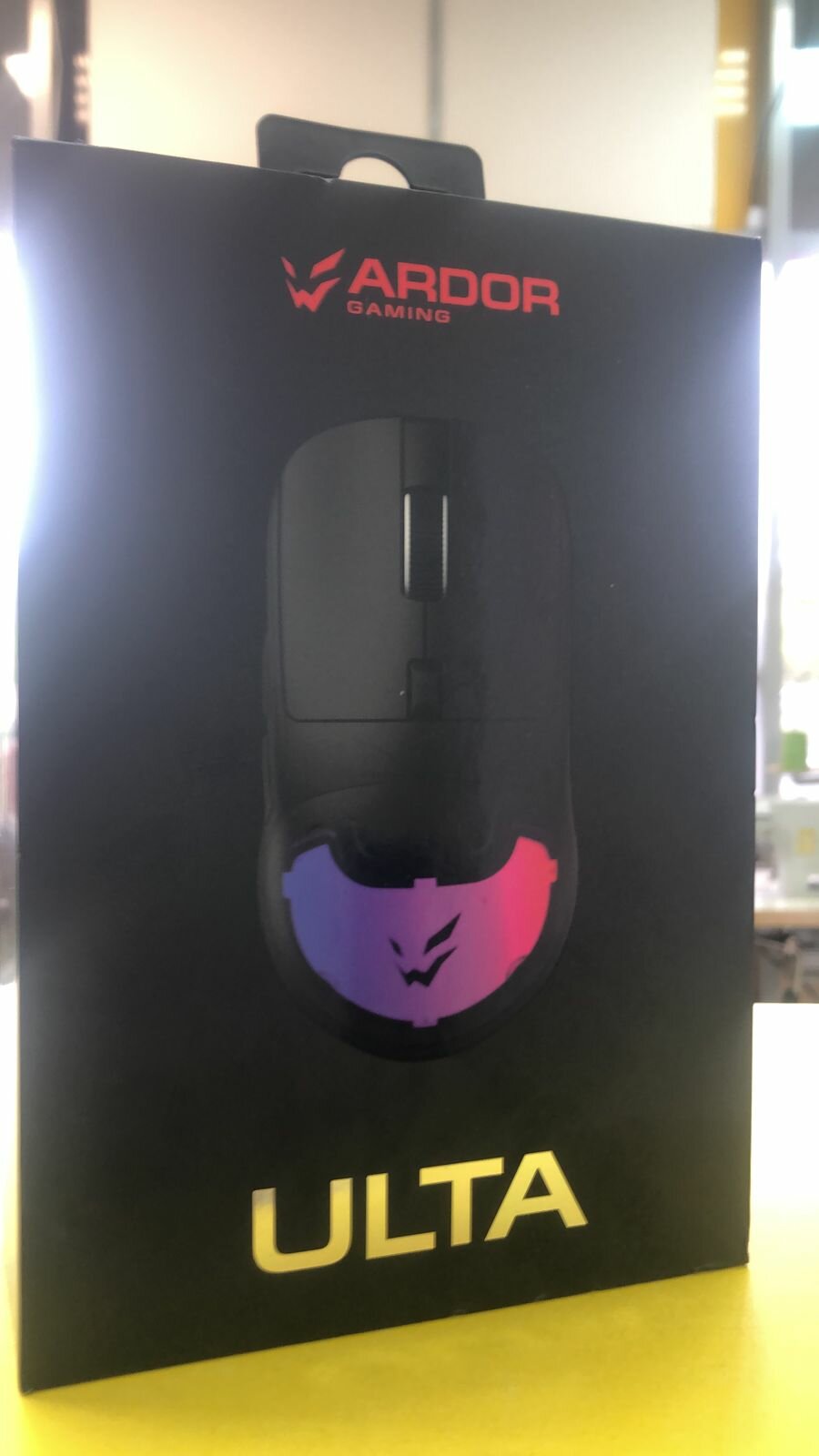 Мышь беспроводная/проводная ARDOR GAMING Ulta, черный (ARDW-U3395-BK)